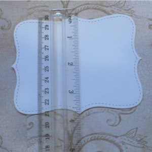 Valentines Premade Top Note Shapes From Stampin up Die Cut Shapes ...