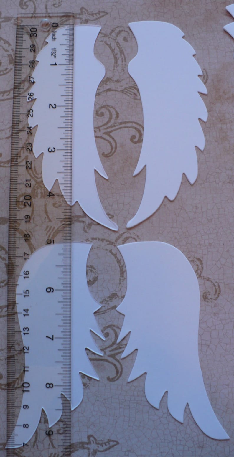 Sizzix Angel Wings Wing Shapes From Cardstock Paper Die Cuts - Etsy Canada