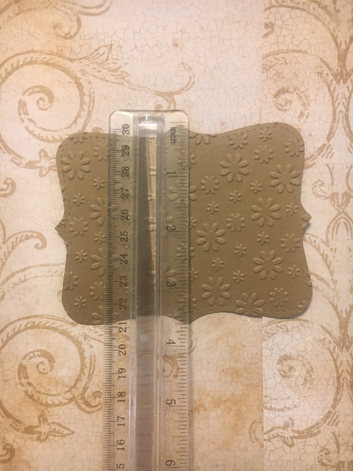 50 Embossed Top Note Shapes From Stampin up Die Cut Pieces - Etsy