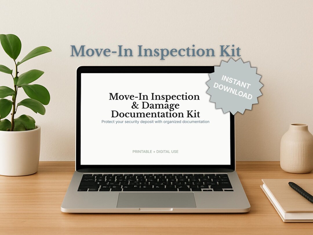 Move-in Inspection Checklist & Damage Log | Apartment Rental ...