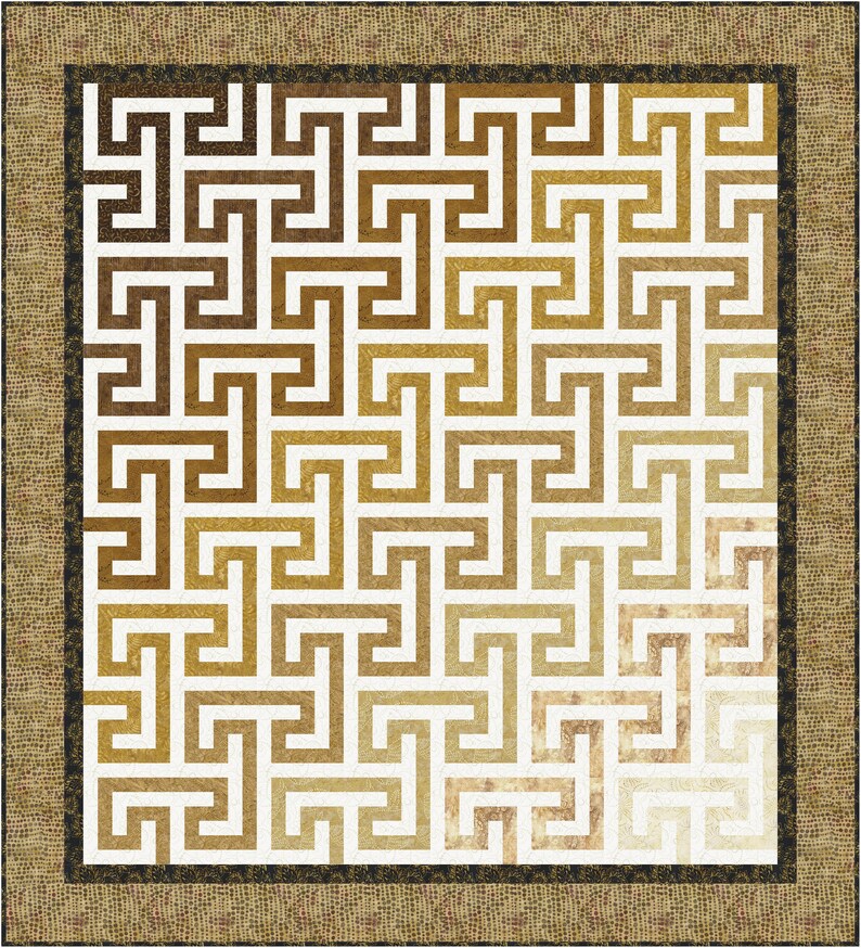 Grid Lock Quilt Pattern Download (Download Now) - Etsy