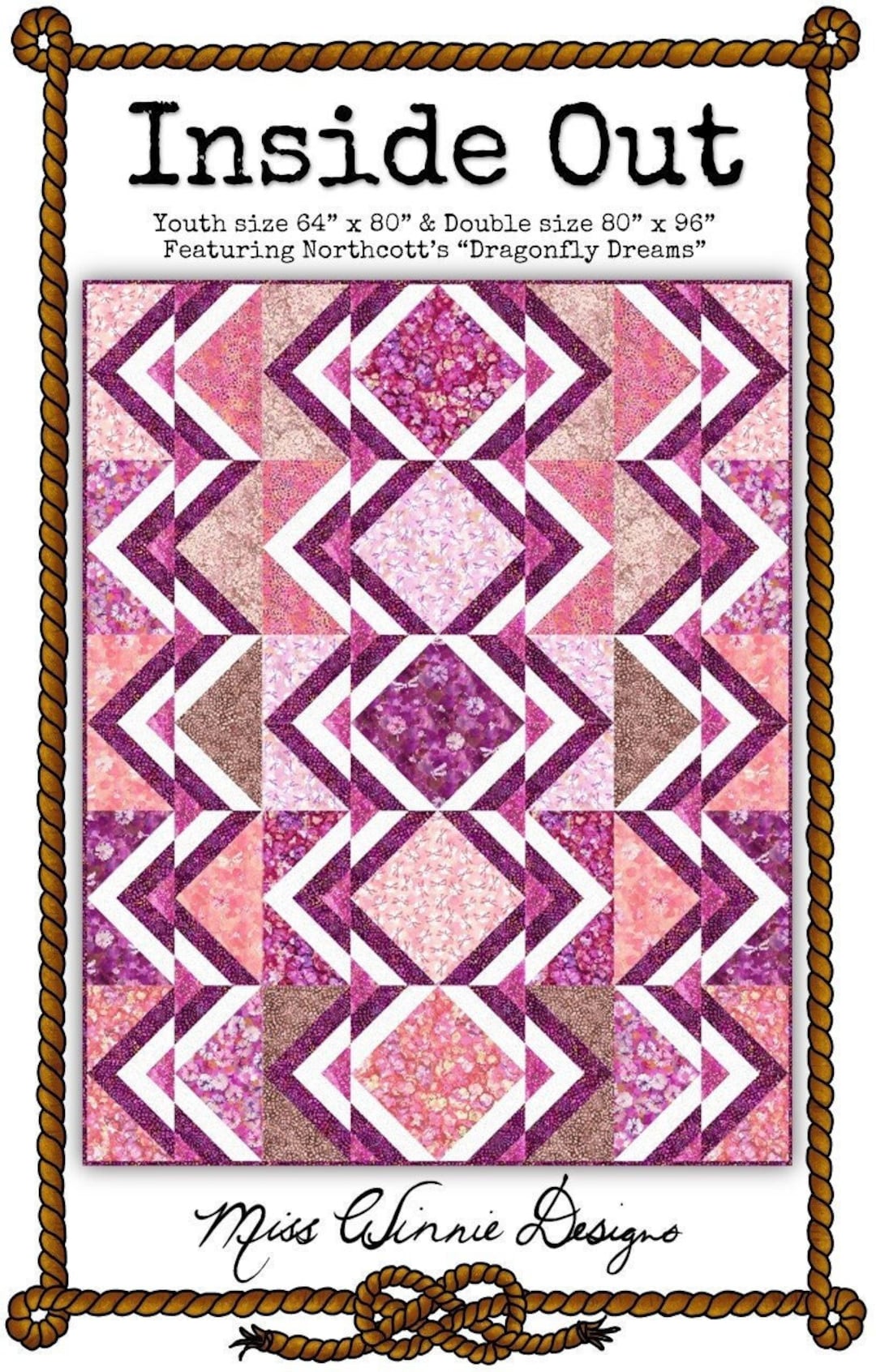 Inside Out -- Two Sizes -- PDF Quilt Pattern - Etsy