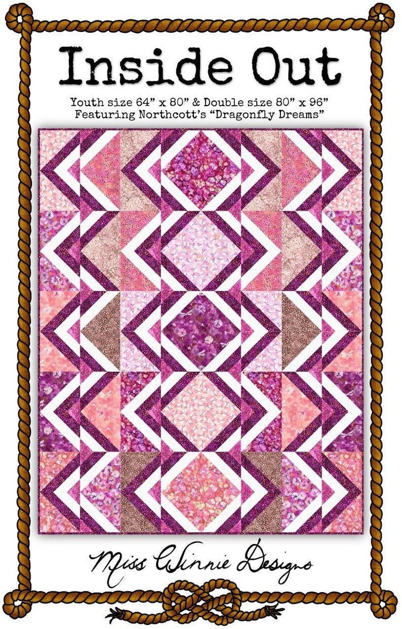 Inside Out -- Two Sizes -- PDF Quilt Pattern - Etsy