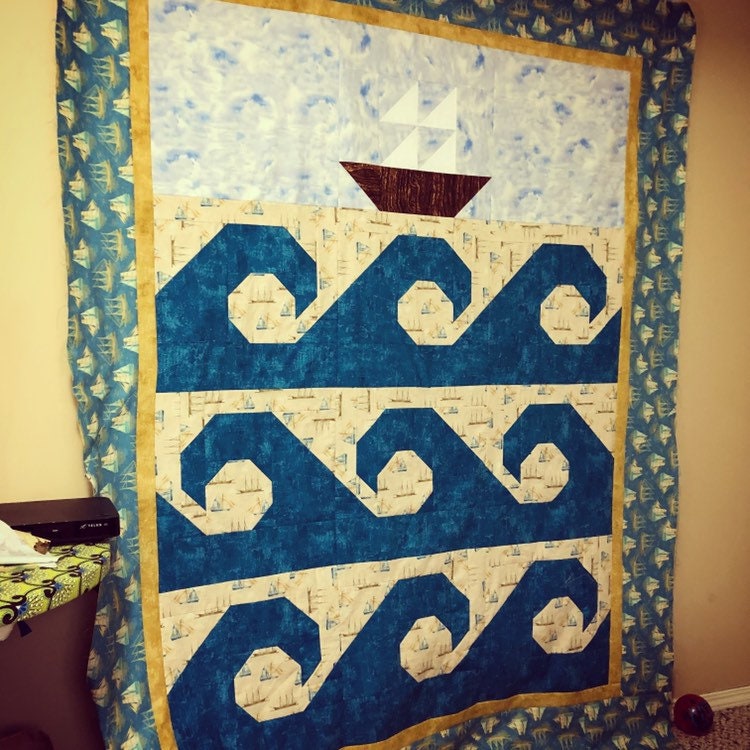 Ship Outta Luck! Digital Pattern Download Quilt Pattern - Etsy Canada