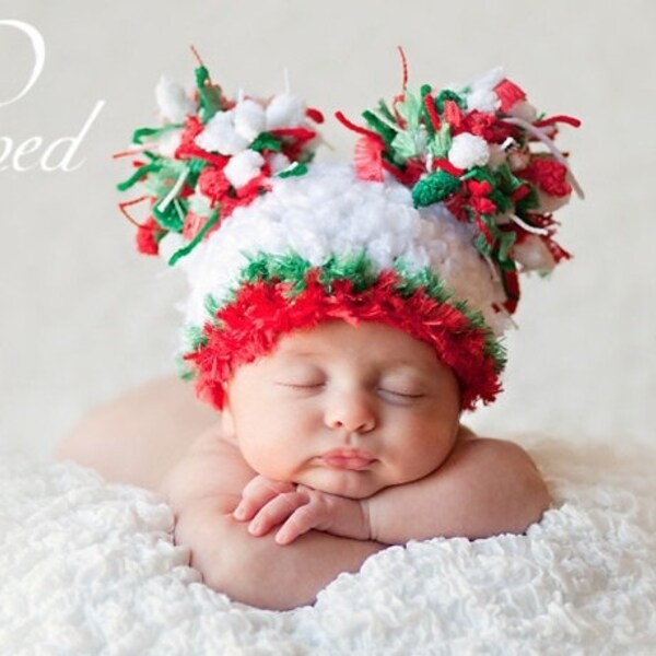 Baby Christmas Hat - Etsy