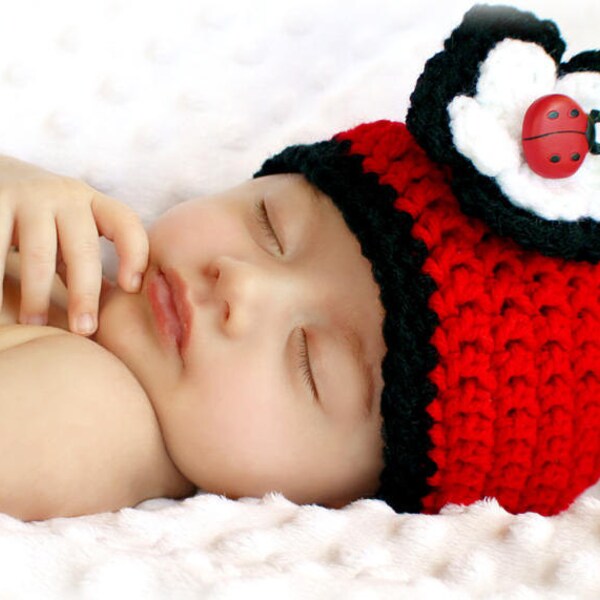 Ladybug Hat - Etsy