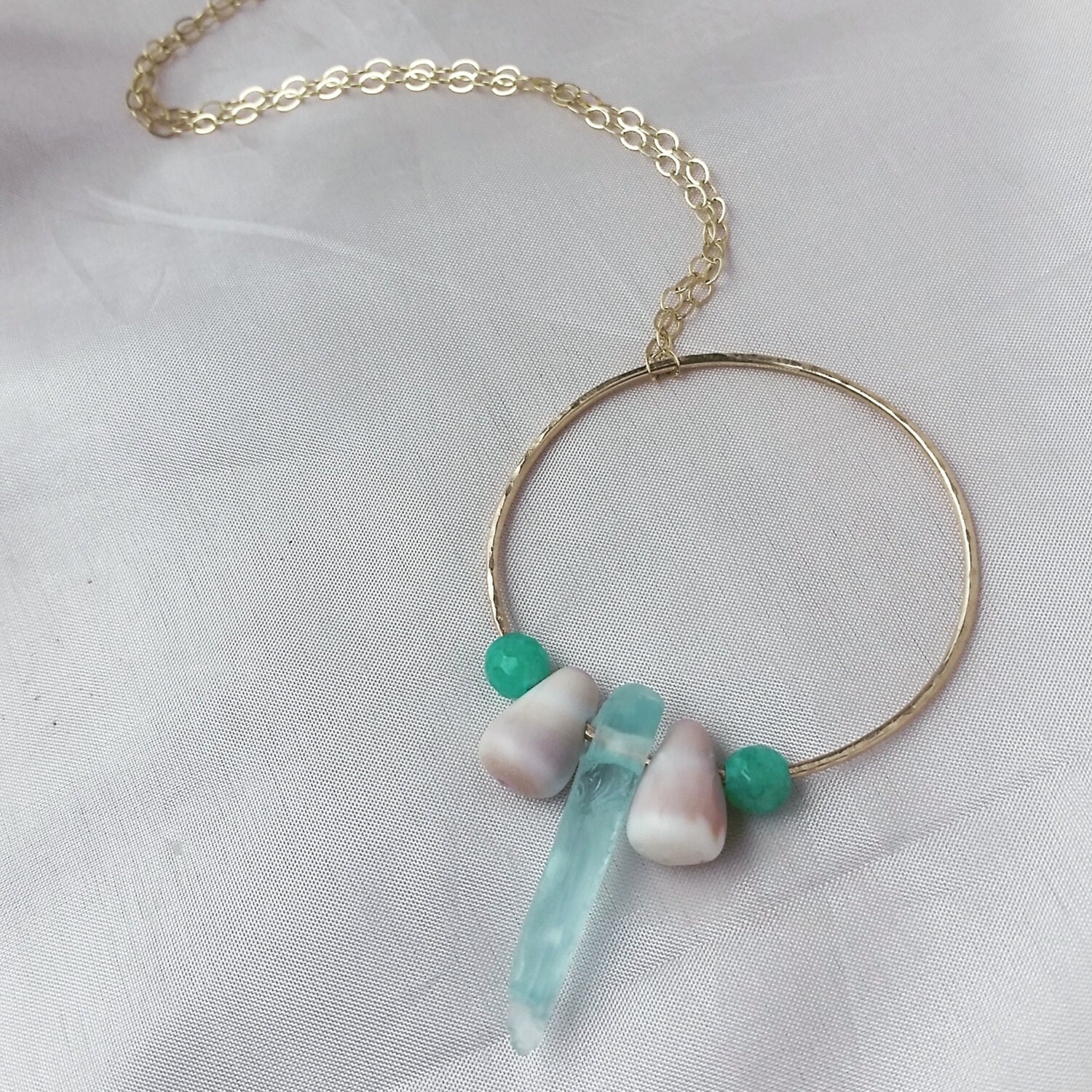 Long Shell Necklace - Etsy