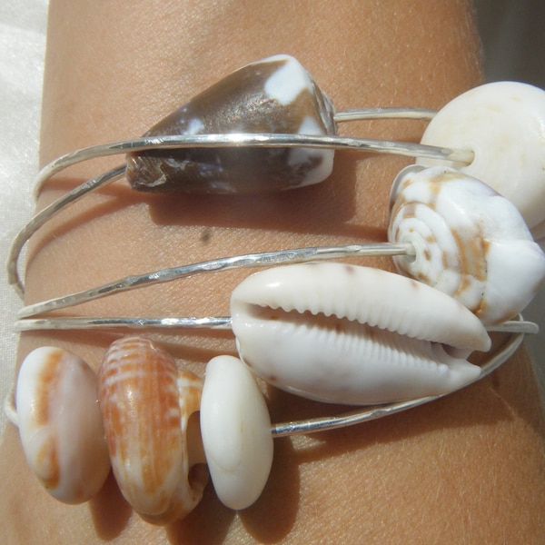 Shell Bangles - Etsy
