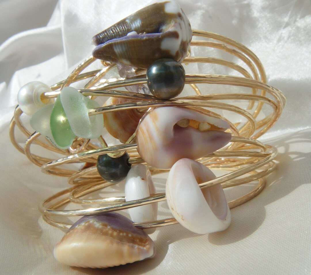 Set of 3 14G Gold Filled Bangles - Etsy