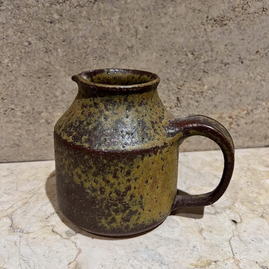 1960s Glazed Pitcher Ceramic Studio Art Pottery Style Doyle Lane - Etsy