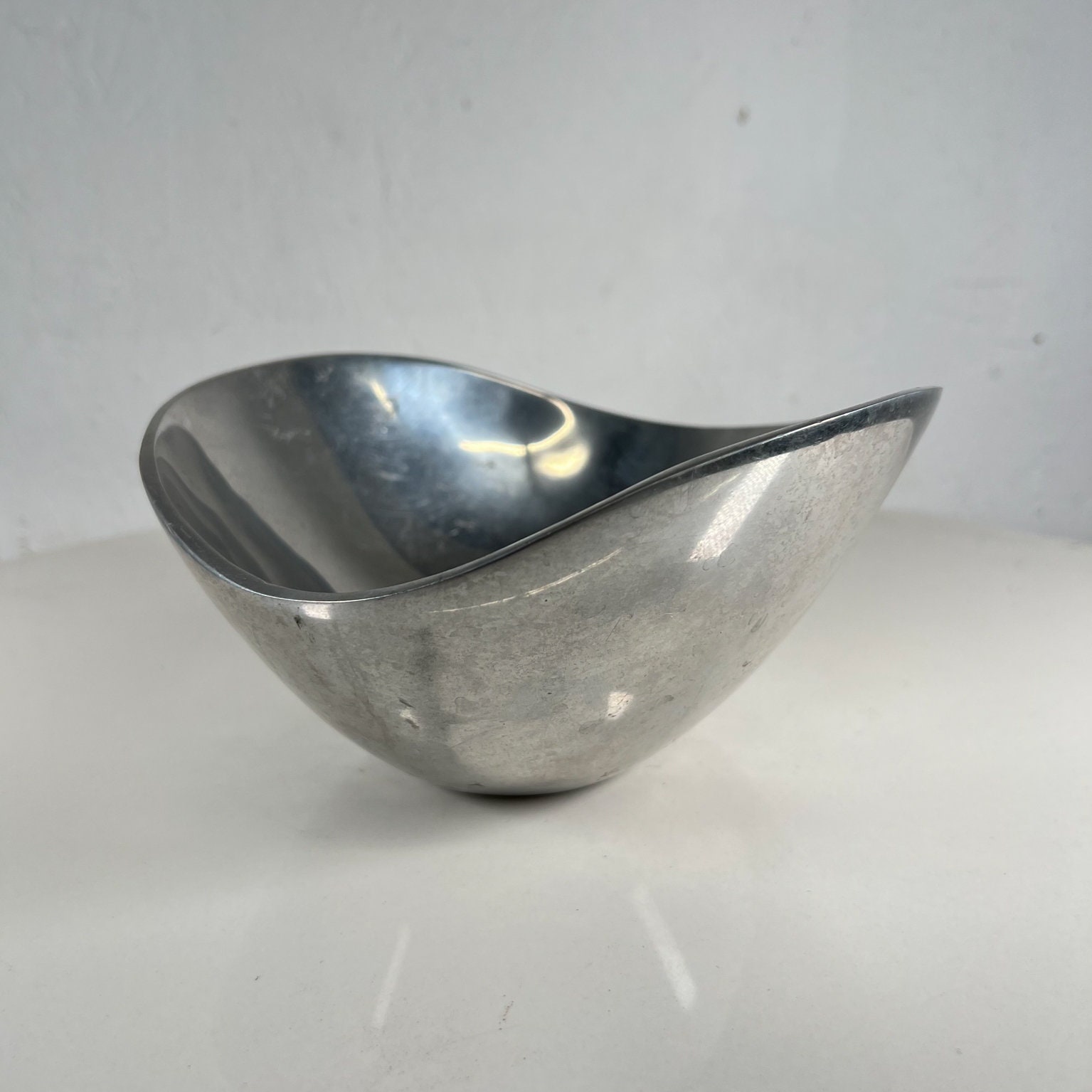 Sculptural Aluminum Nambe Bowl Vintage - Etsy