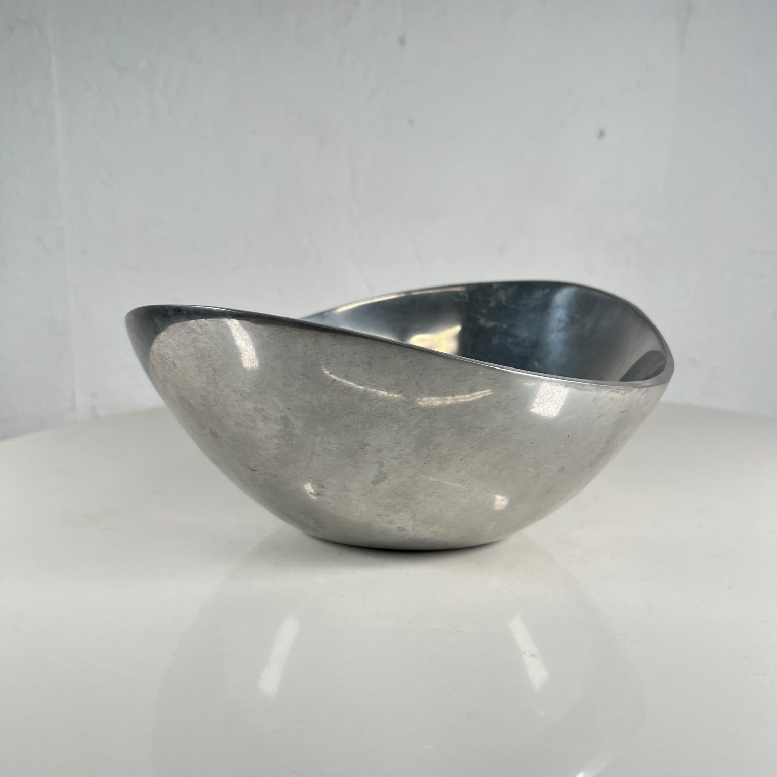 Sculptural Aluminum Nambe Bowl Vintage - Etsy