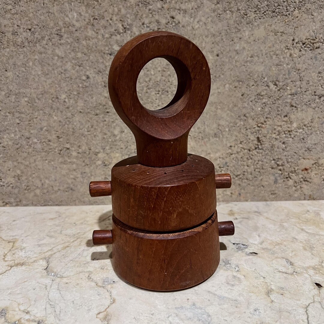 1960s Dansk Eyelet Pepper Grinder & Salt Jens Quistgaard Denmark - Etsy