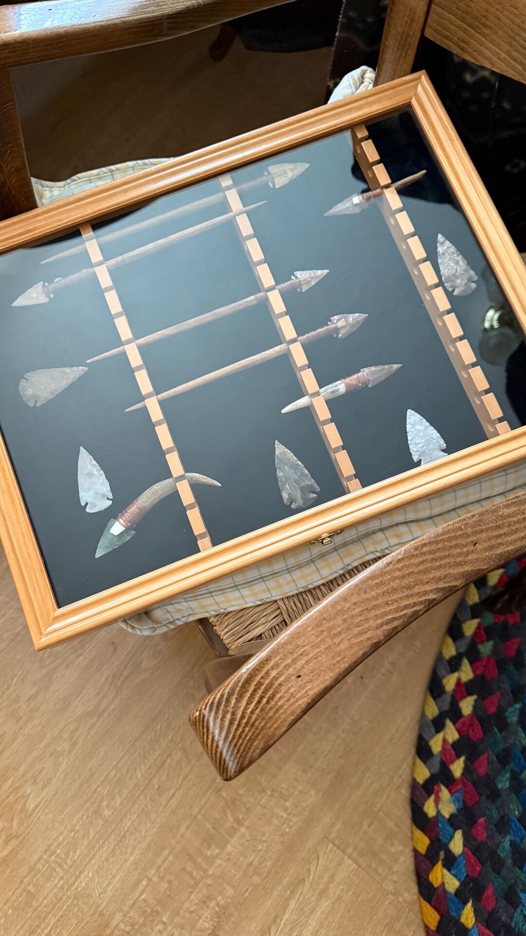 Display Case With Native American Tools - Etsy