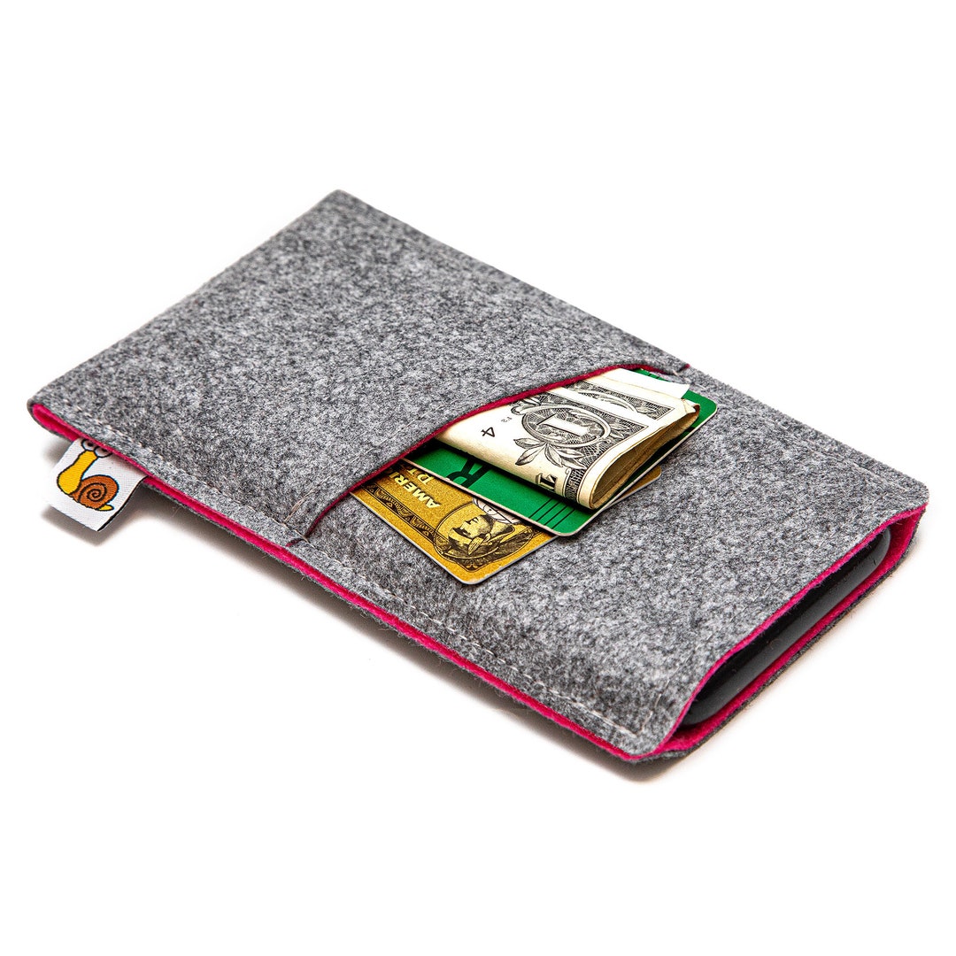 IPhone Felt Sleeve, Padded and Protective Cover for iPhone 16/15/14/pro ...