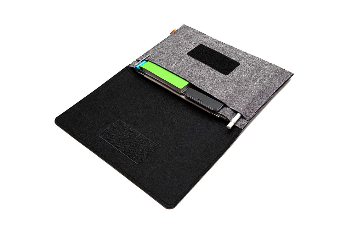 Handmade Felt Case for Supernote Nomad / Supernote Manta | Customizable ...