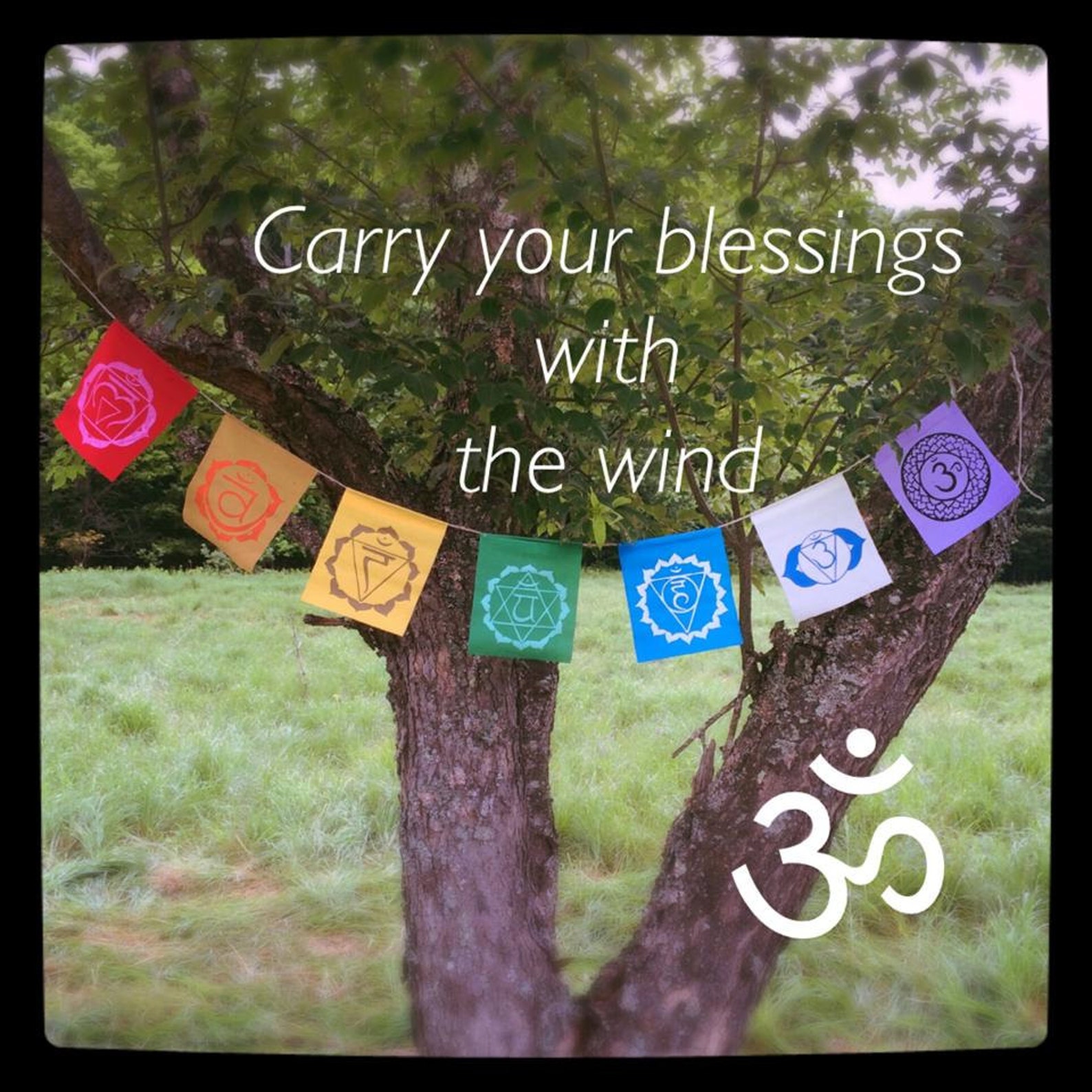 Chakra Prayer Flags - Etsy