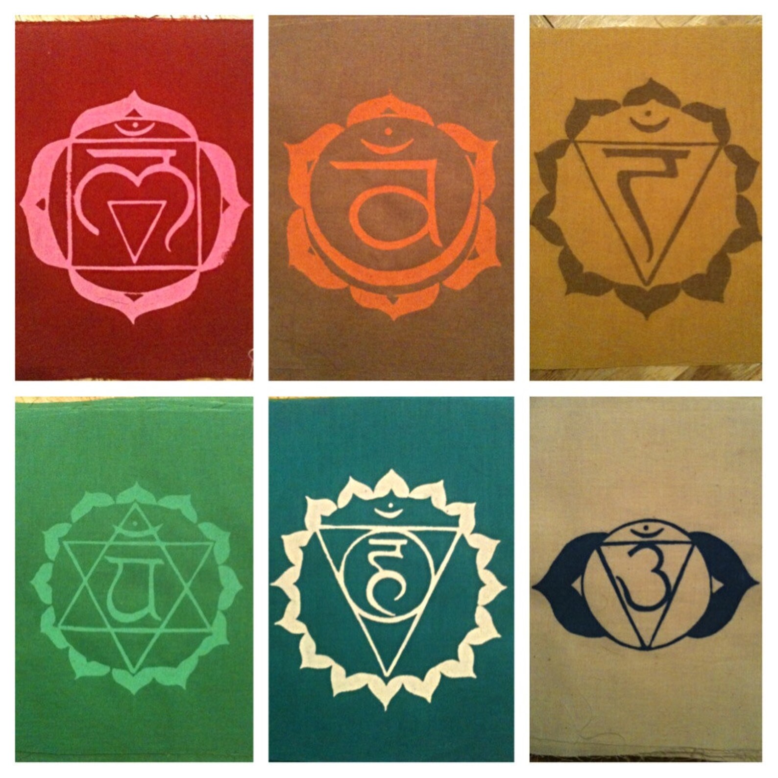 Chakra Prayer Flags - Etsy