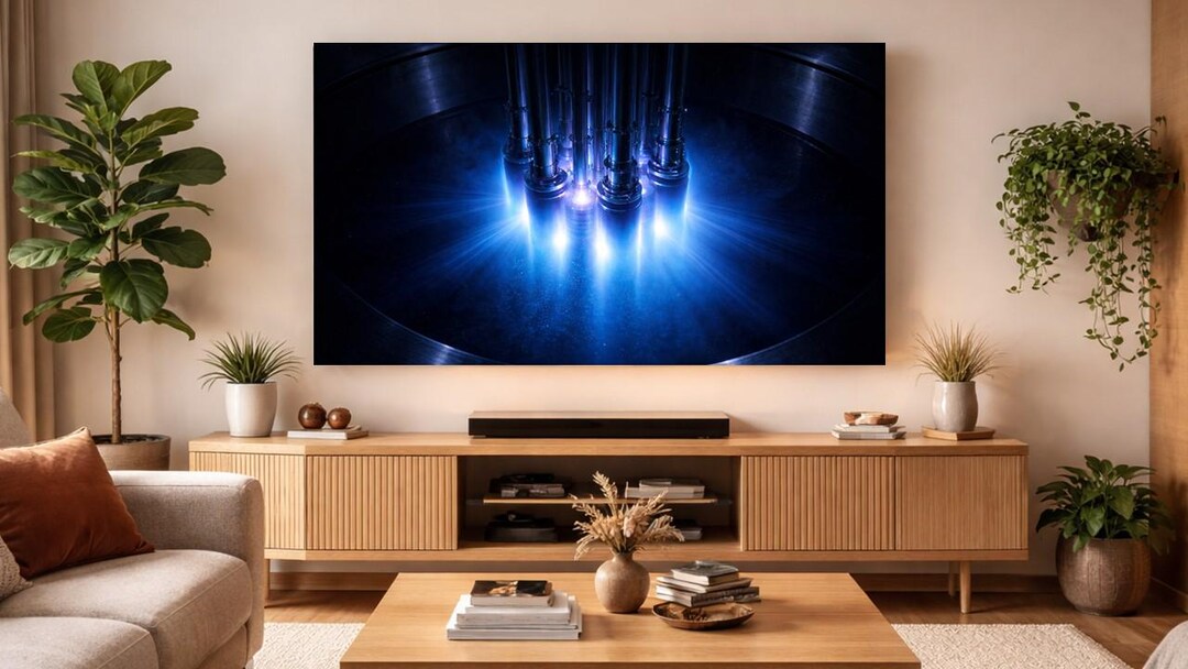 Cherenkov Radiation Ultrawide Wallpaper Nuclear Physics Art PC ...