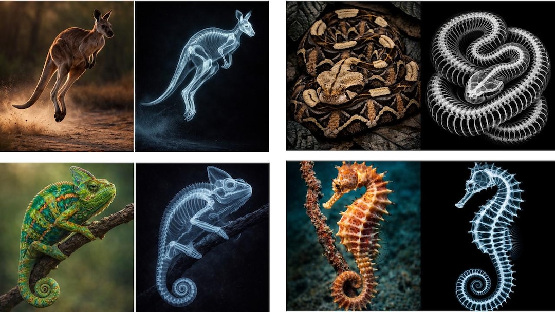 The Natural Engineering Collection - 4-piece Comparative Anatomy ...