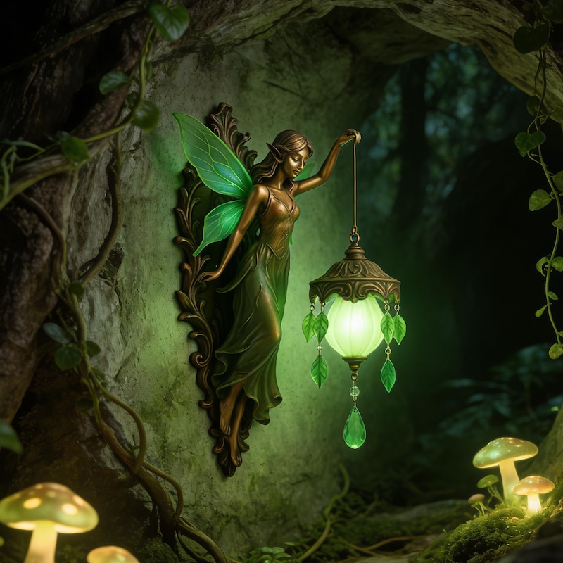 Flower Wall Lamp Vintage - Etsy