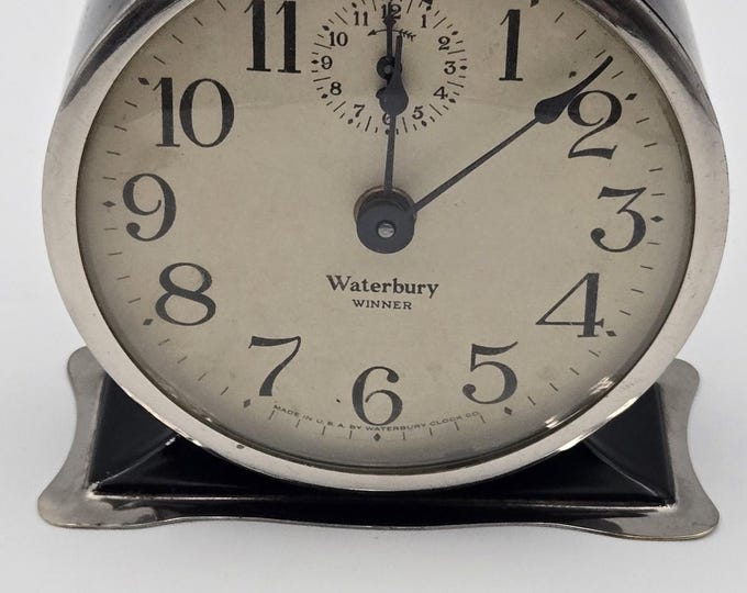 Early 1920s Waterbury “winner” Wind-up Alarm Clock | Vintage Mechanical ...