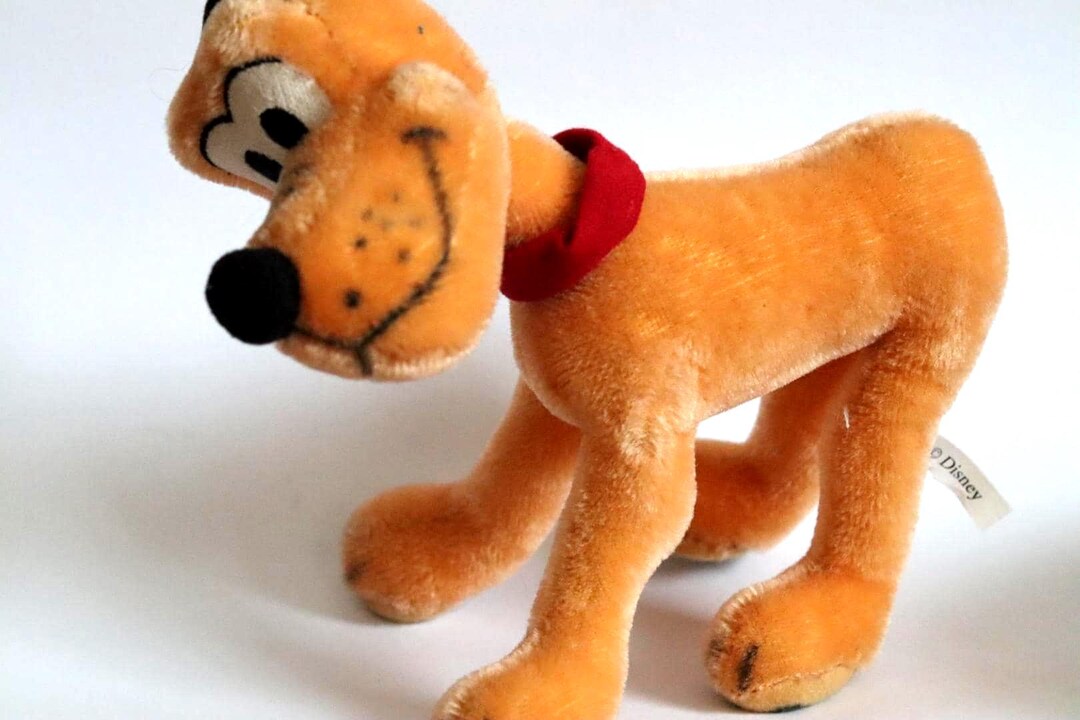 Vintage Extremely Rare Steiff Club Disney Pluto the Dog Collectible ...