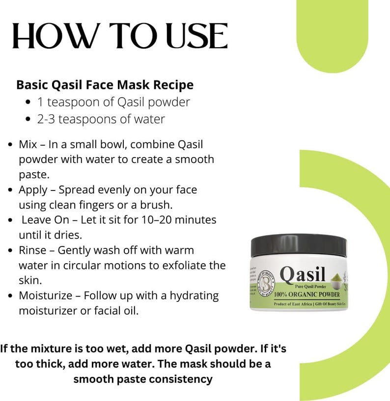 Authentic Qasil Powder From Somalia | 100% Pure Gob Powder | Natural ...
