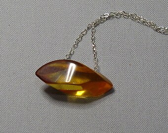 Vintage Celluloid Chain With Bakelite Pendant Necklace, Classic, Apple ...