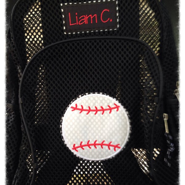 Baseball Backpack - Etsy