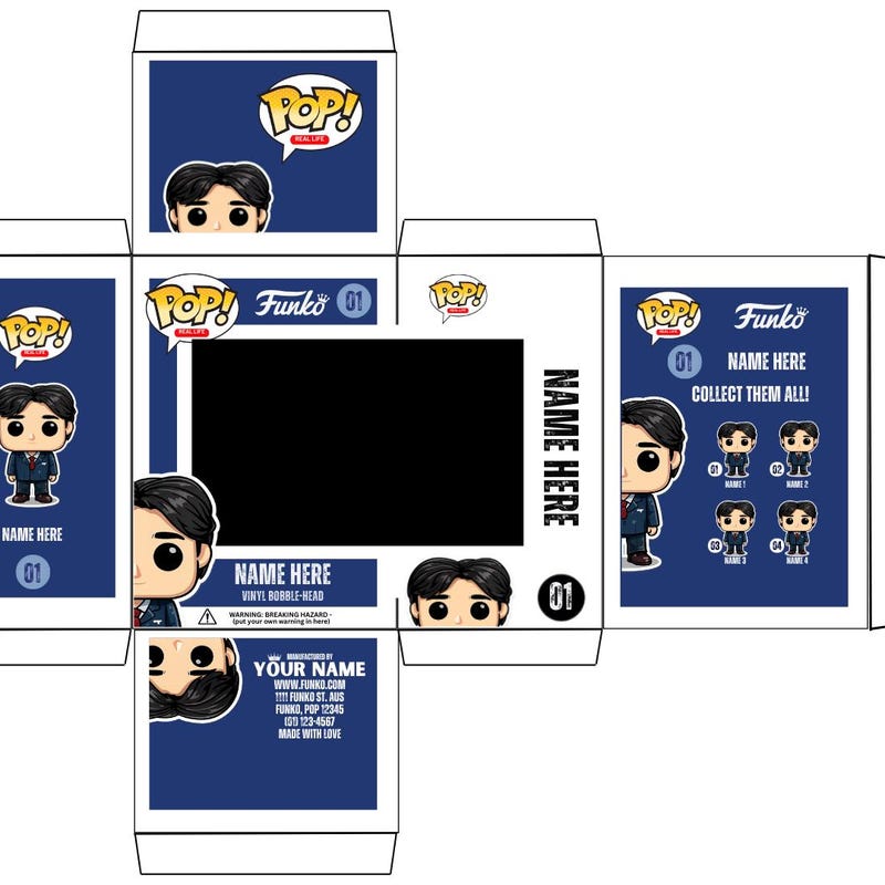 Custom Funko Pop - Etsy