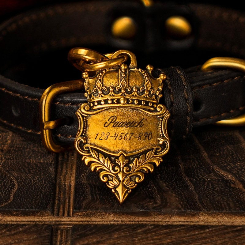 Dog Tag Pets Crown - Etsy
