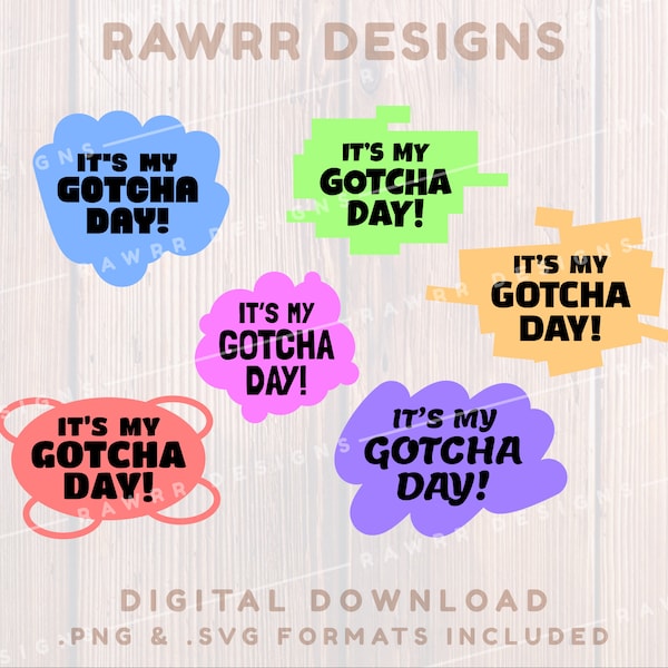 Dog Gotcha Day Svg - Etsy