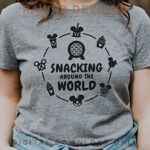 Snacking Around the World | Epcot | Digital Download | SVG PNG | Cricut ...