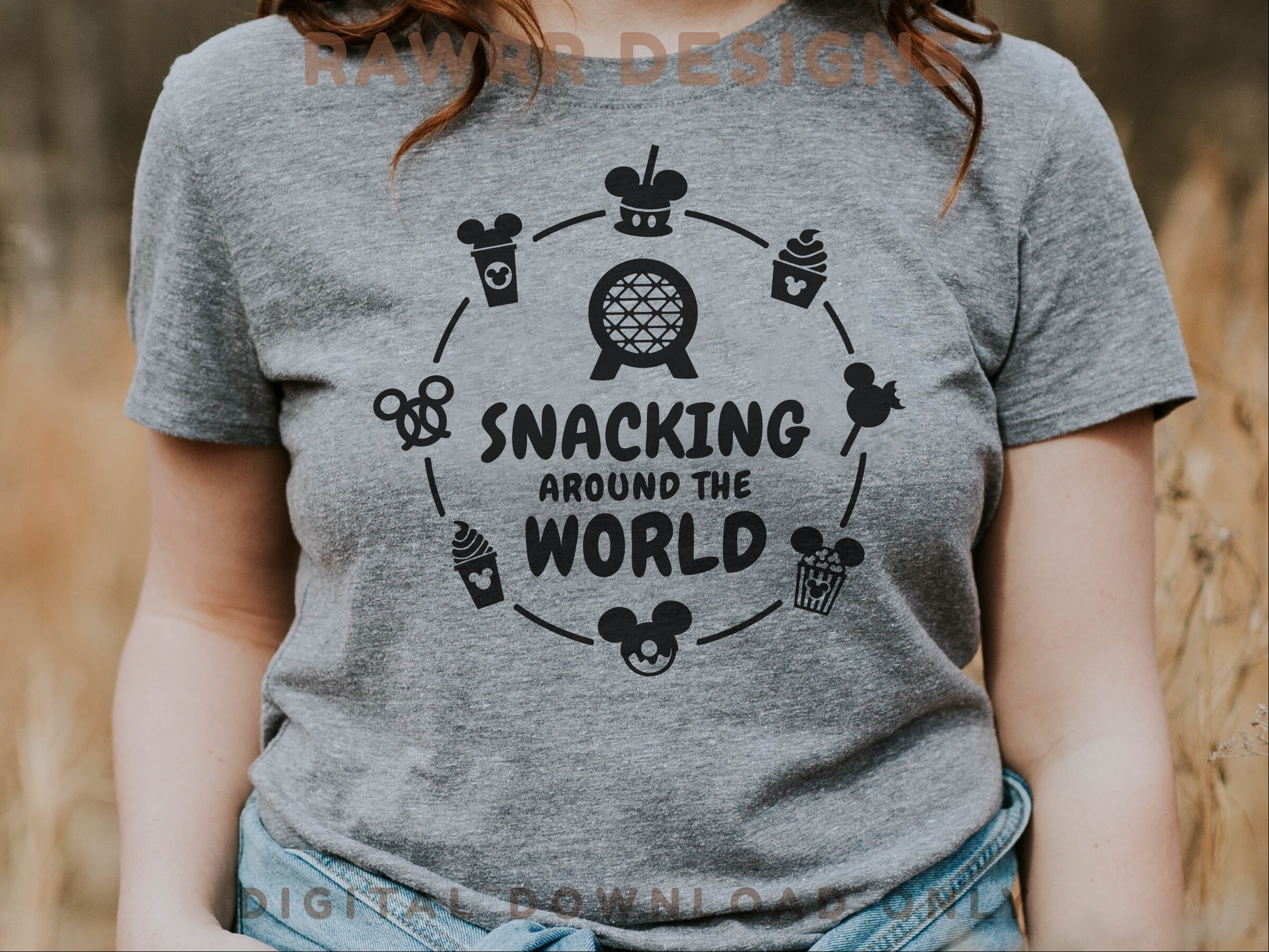 Snacking Around the World Epcot Digital Download SVG PNG Cricut ...