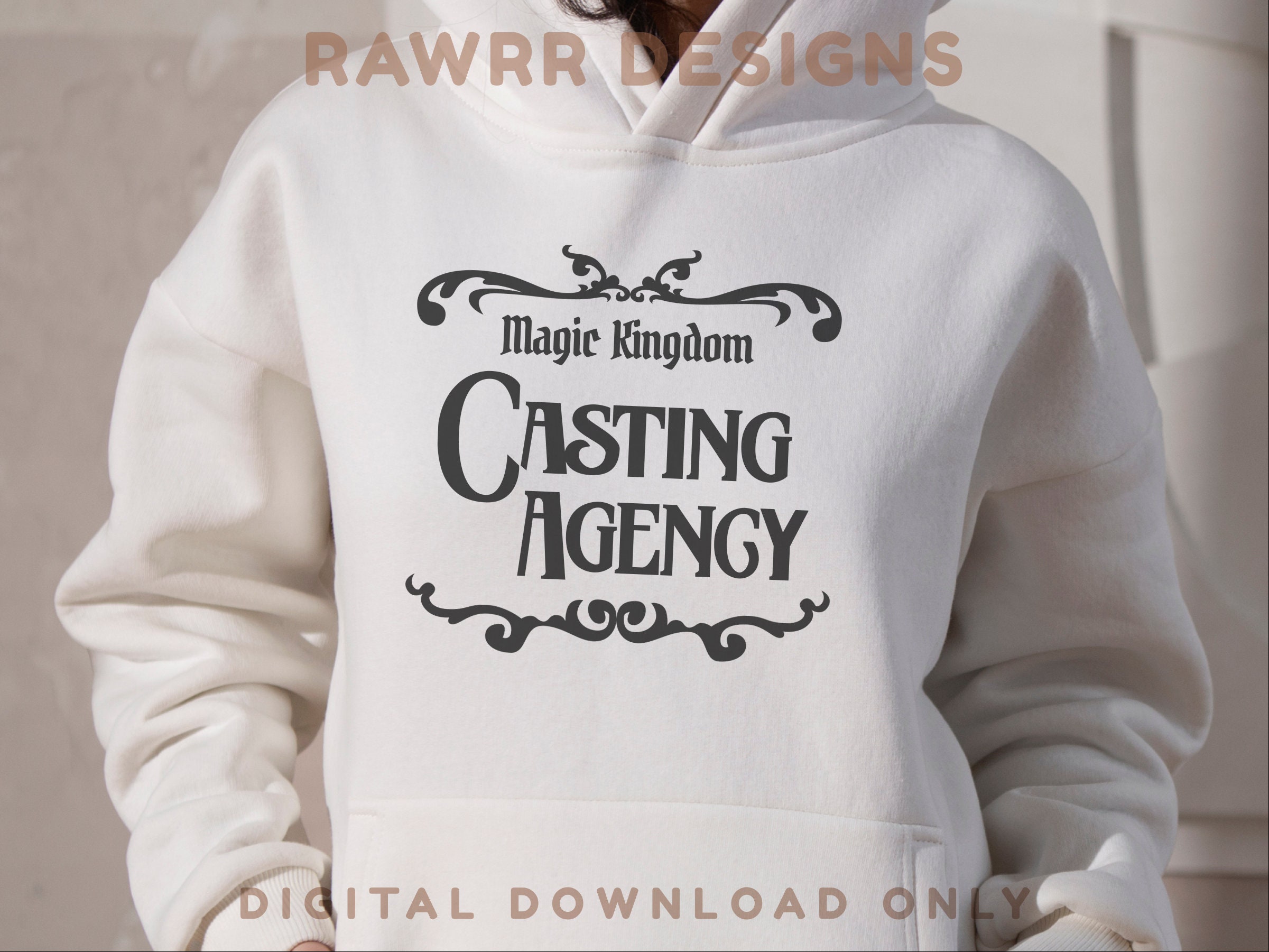 Casting Agency Door | SVG PNG | Cricut Silhouette Cut File - Etsy