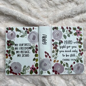 Hand Painted CSB Bible - Etsy