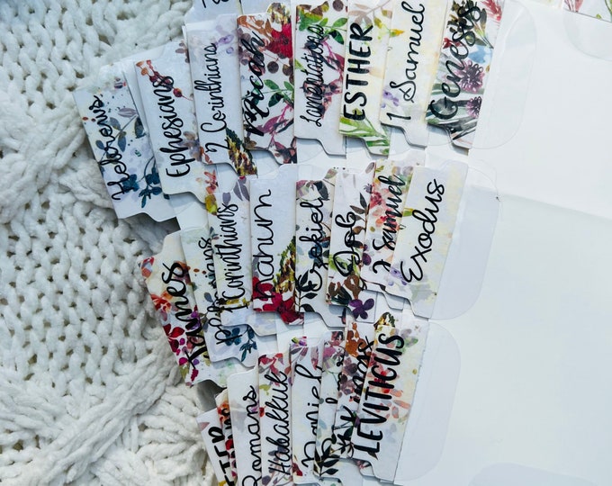 Counting Every Blessing Bible Tabs With Adhesive and Double Sided ...