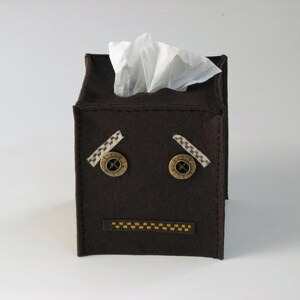 Steampunk Robot Tissue Cover - Etsy