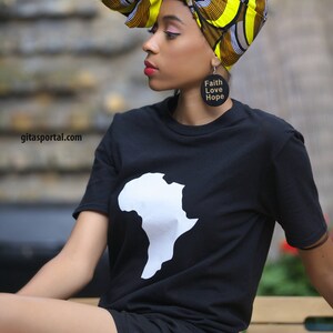 Cotton Printed Tshirt/ Unisex Graphic Tees/ African Print Shirt ...