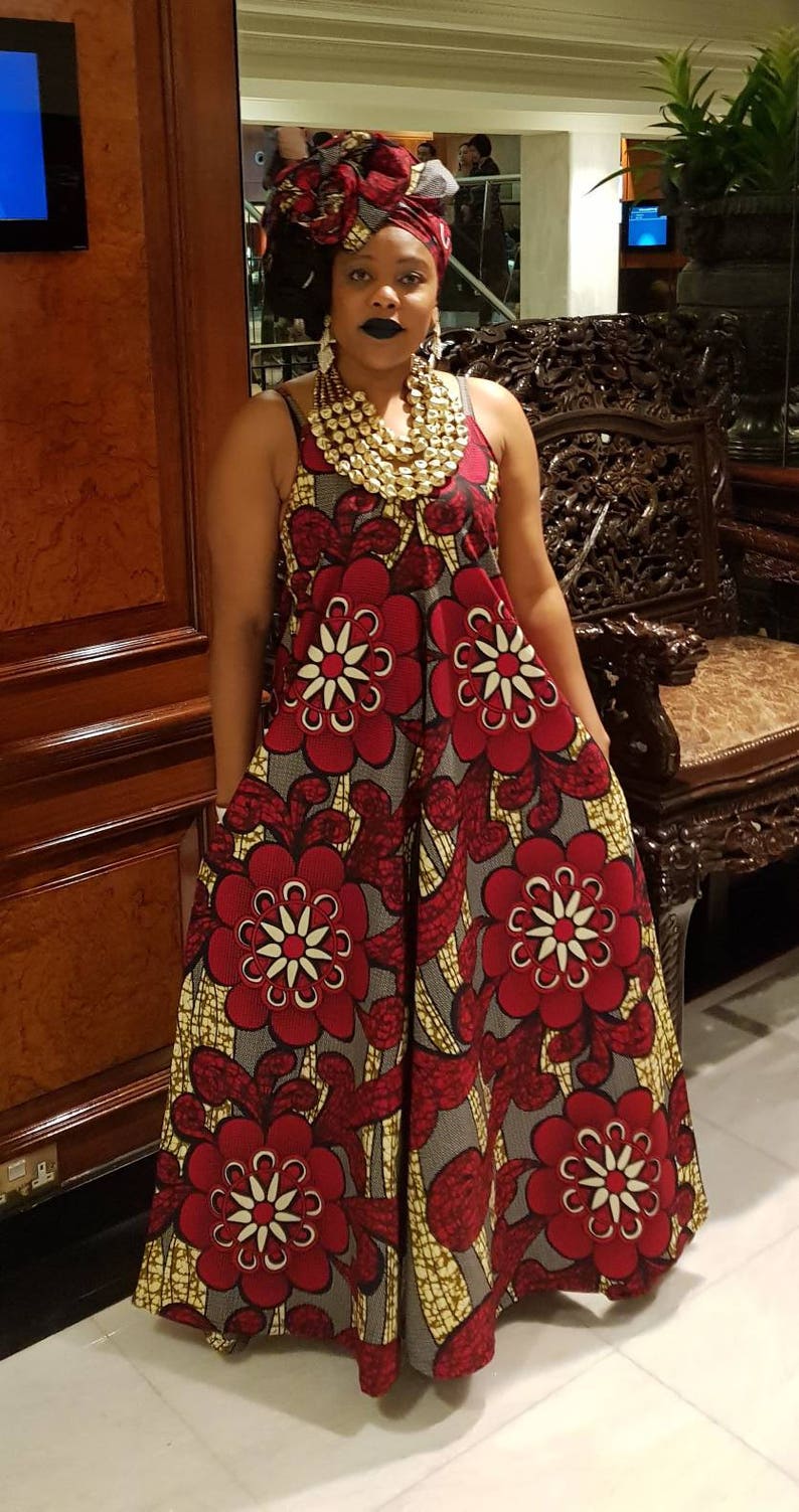 Ankara Print Maxi Dress African Print Maxi Dress African Etsy
