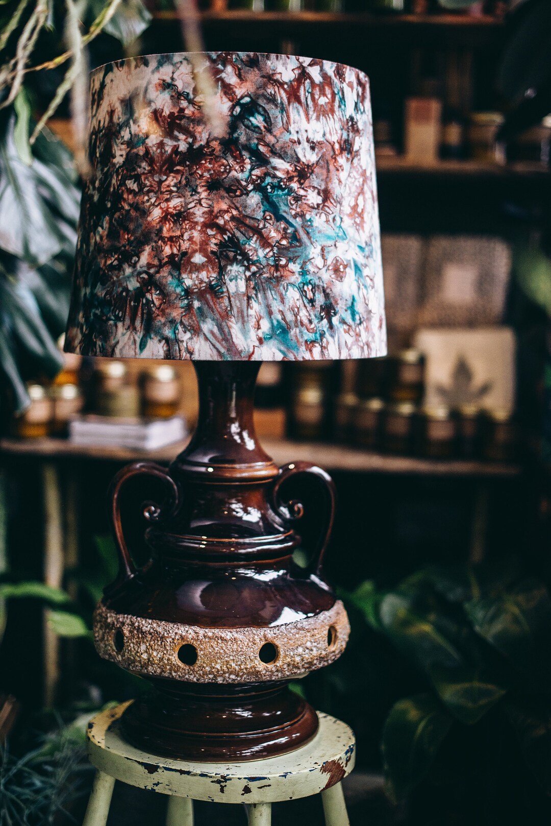 Empire Ceiling Standing Handmade Batik Lampshade , Home Decor Ideas ...
