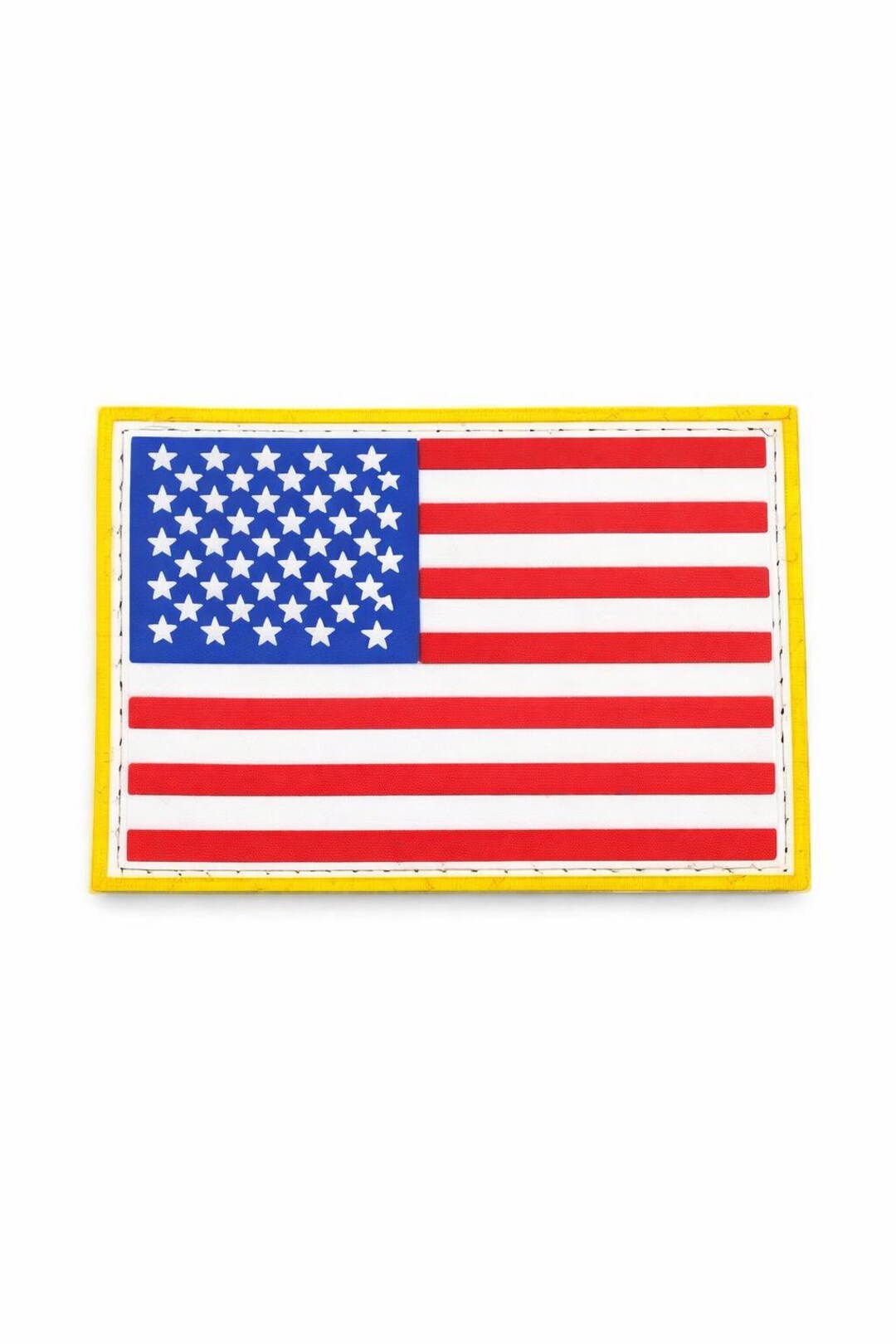 American Flag PVC Patch Hook/loop: 3 × 2 - Etsy