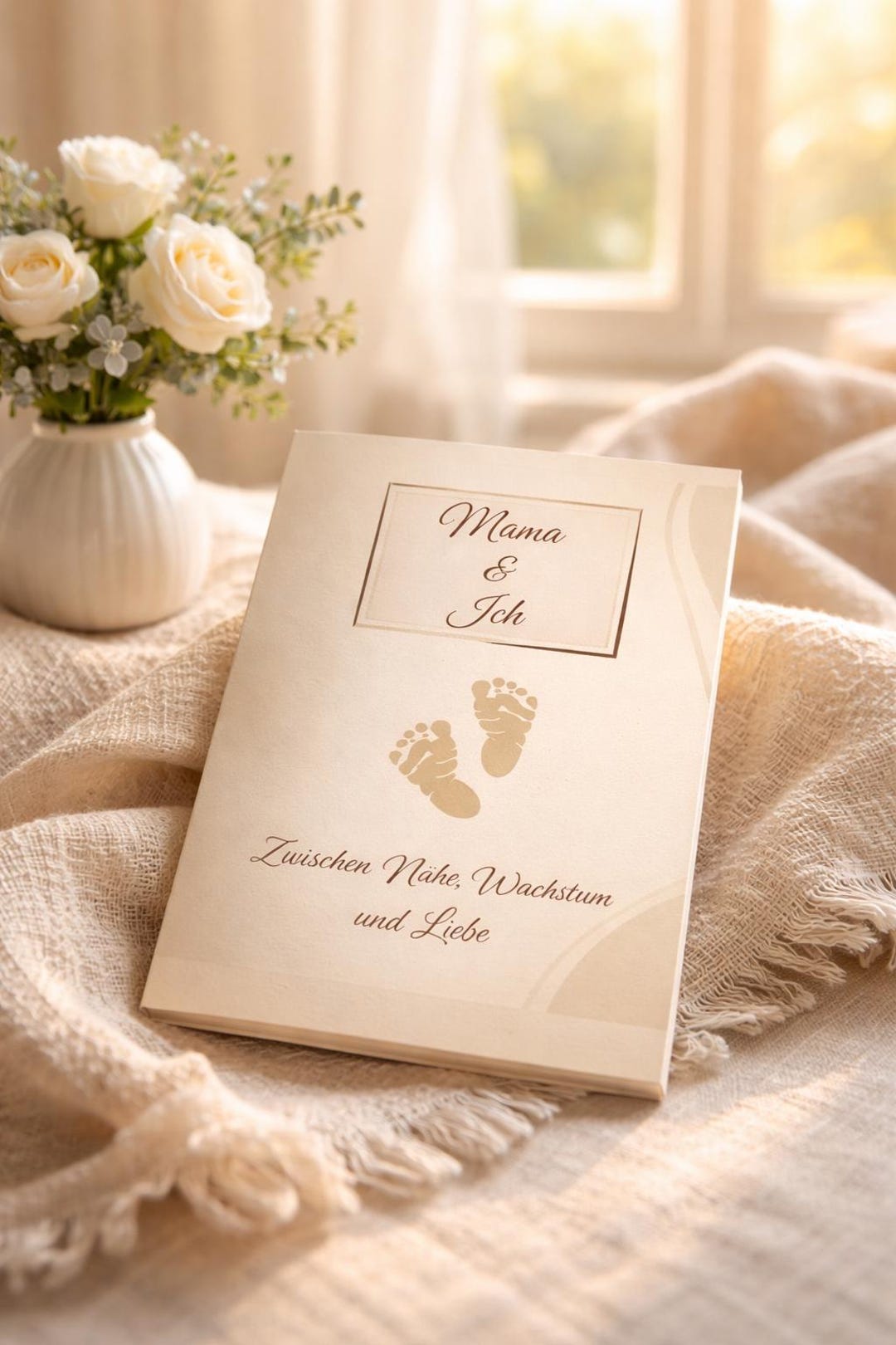 Maternity Record Book Cover "mom & Me" – Pregnancy – DIN A4 Printable ...