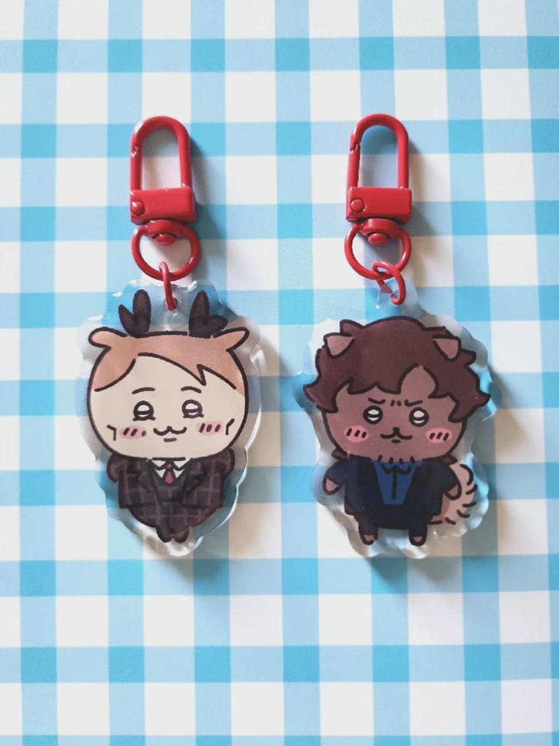Hannigram Chiikawa Keychains - Etsy