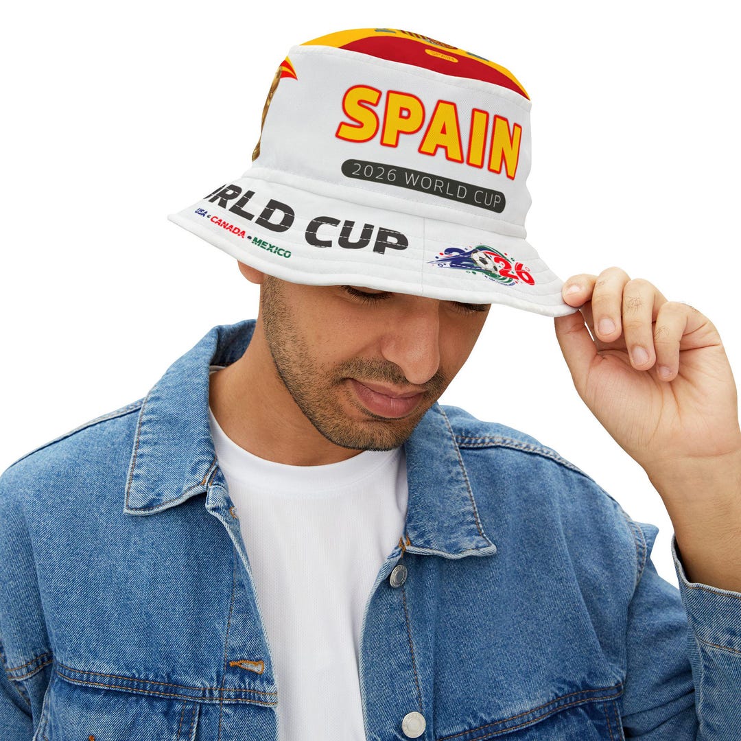 Spain World Cup 2026 Bucket Hat | Soccer Fan Gear - Etsy