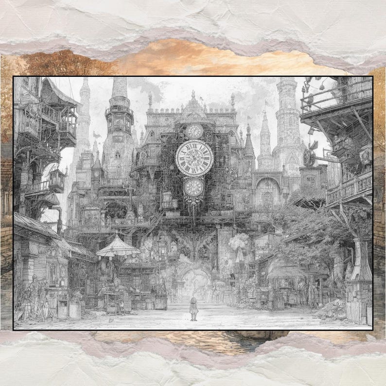 10 Clockwork Dragon Coloring Pages | Steampunk Dragon Art for Kids ...