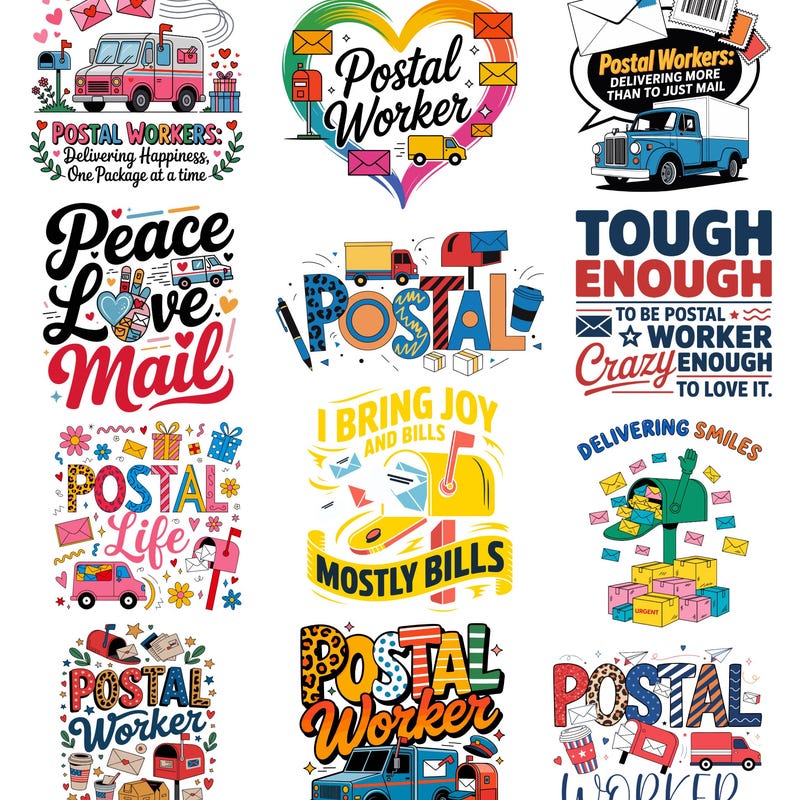 Mail Carrier Usps Tshirts - Etsy