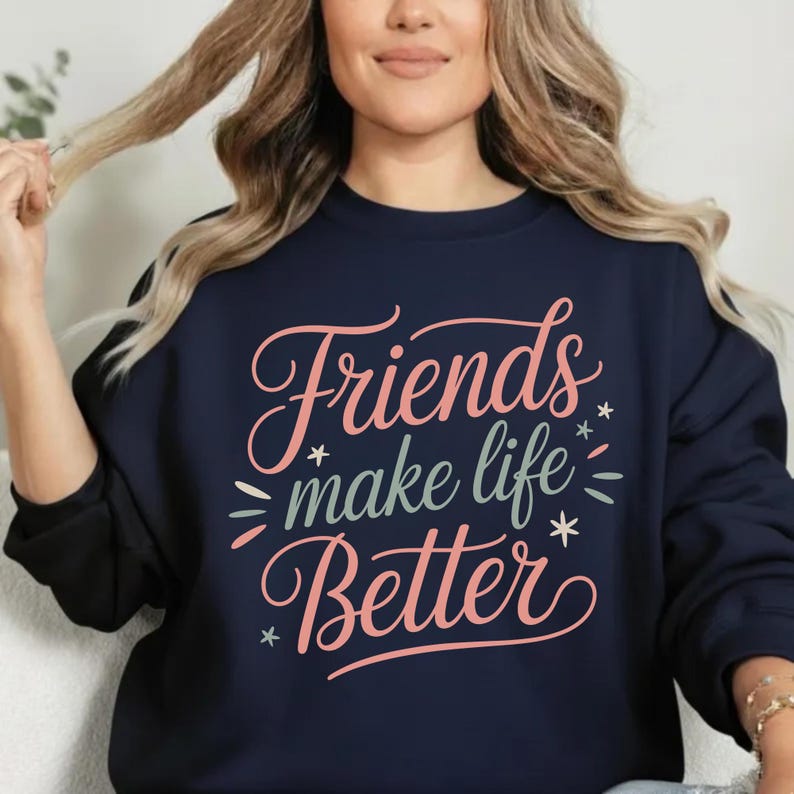 Friendship PNG SVG Bundle | Bestie Quotes | Funny Designs | Sublimation ...