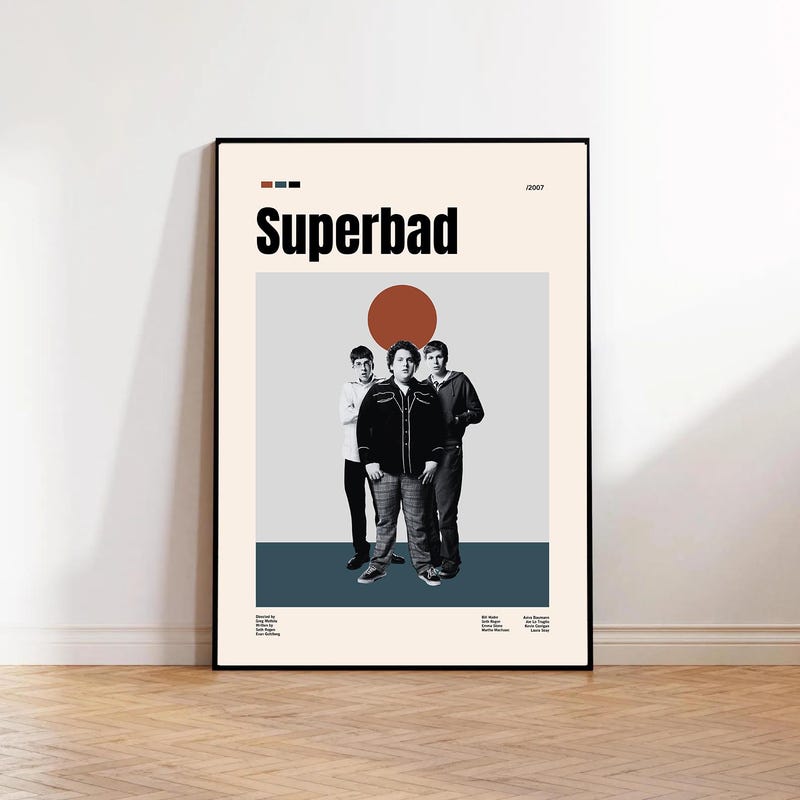Superbad Movie Posters - Etsy